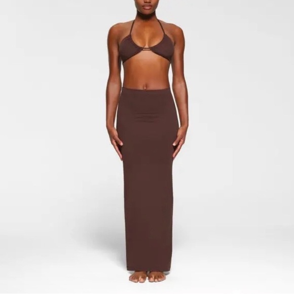 SKIMS | Skirts | Skims Long Tube Shaping Skirt Nwt | Poshmark